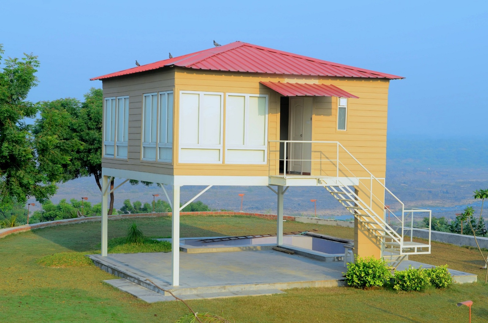Prefab Structure Projects executed by Home Stay - prefab structures by HS Structures Pvt Ltd.